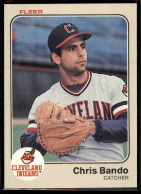 1983 Fleer Chris Bando #400 Cleveland Indians | eBay