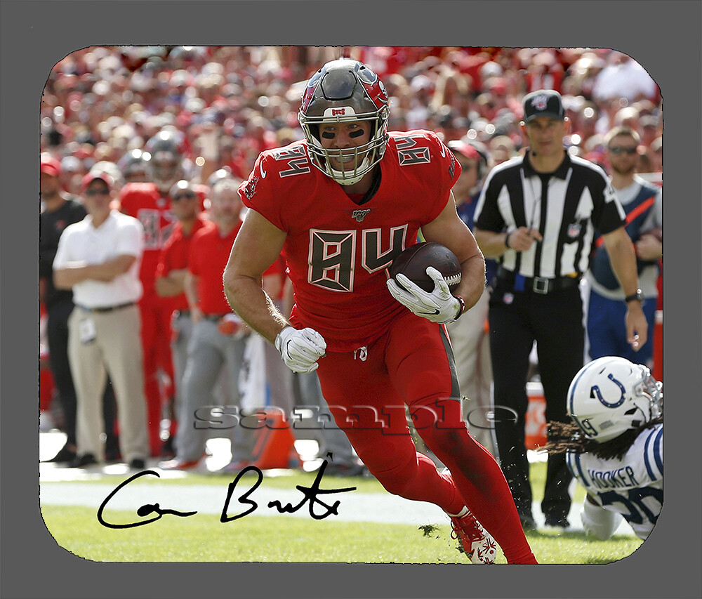 Cameron Brate Tampa Bay Buccaneers Facsimile Autographed Mouse Pad Item ...