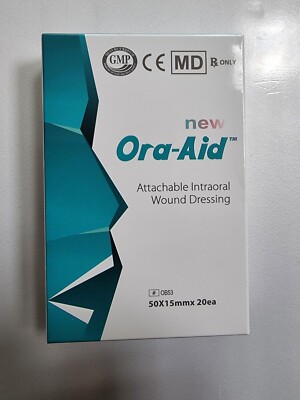 20 pcs: ORA AID : Attachable Non-eugenol Intraoral Wound Dressing ...