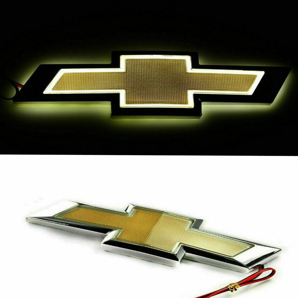 5D LED Chevrolet Sedan Tail Emblem Logo Light Badge Lamp Sedan NO TRUCK ...