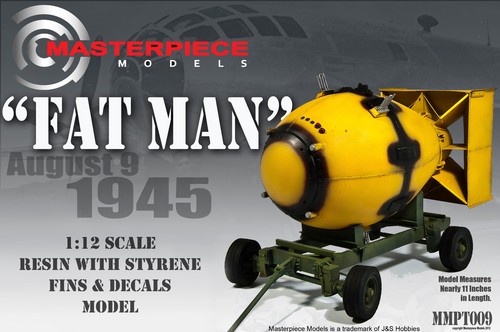 Military FATMAN Atomic Bomb model kit MMPT009 1/12th scale NEW AND ...