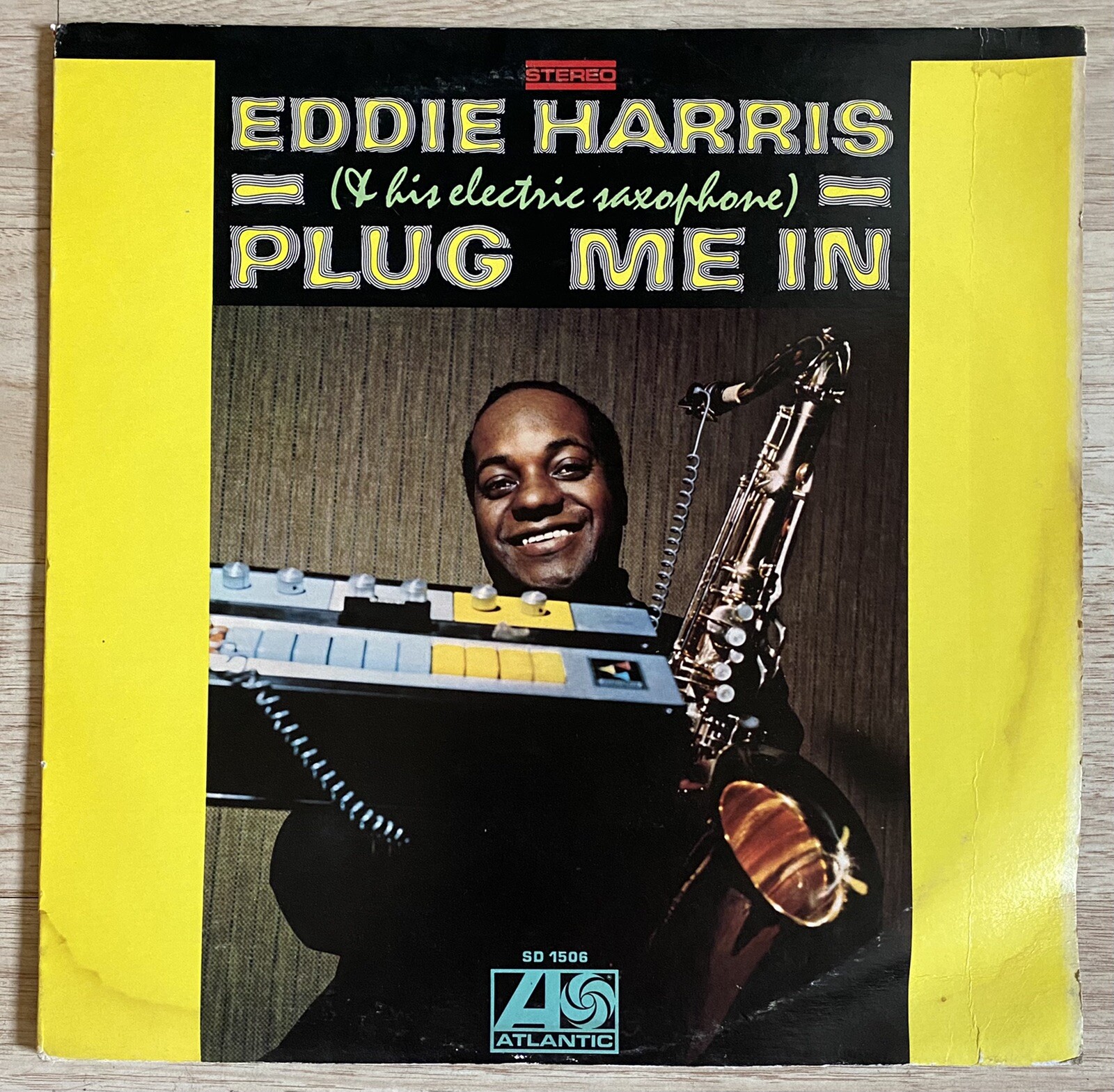 EDDIE HARRIS PLUG ME IN LP JAZZ ATLANTIC RECORDS SD 1506 VG+ | eBay