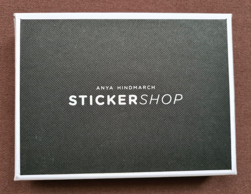 NEW Anya Hindmarch Sticker “ Cigarette “ Sticker Crystals | eBay