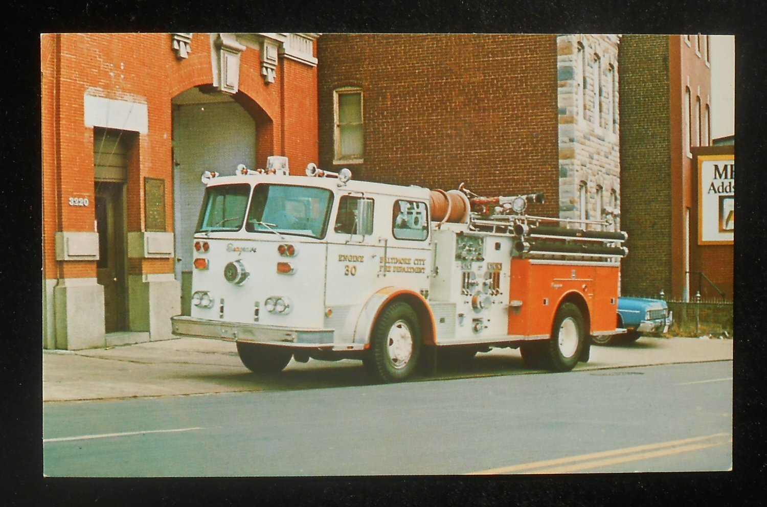 1980s 1974 Seagrave Fire Engine No. 30 Baltimore City Fire Dept ...