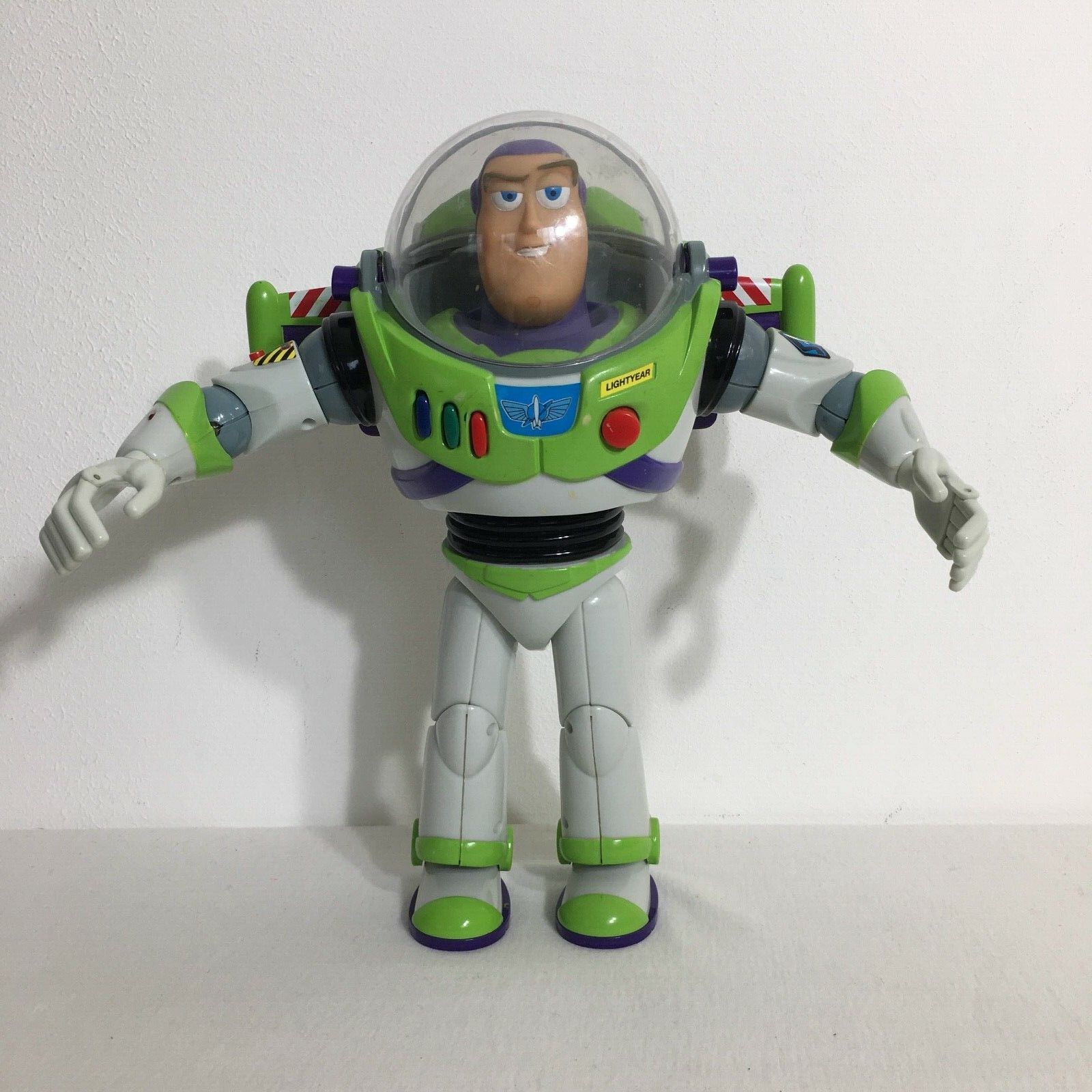 Vintage Toy Story Talking Buzz Lightyear Doll Disney Pixar Thinkway ...