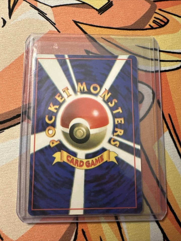 Blaine’s Mankey Vintage Japanese Pokemon Vending Sticker Heart Holo | eBay
