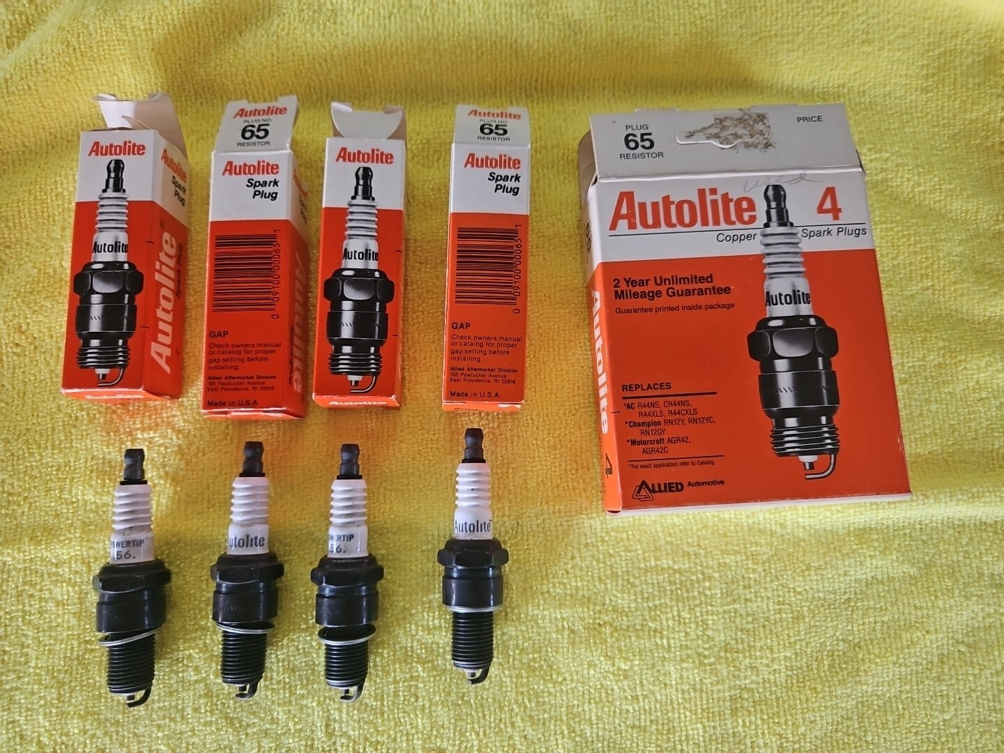 Autolite 65 - Alternative spark plugs