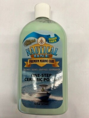 Nautical One Marine 1-Step Ceramic Polish 16 oz - Boat "Clean, Polish ...