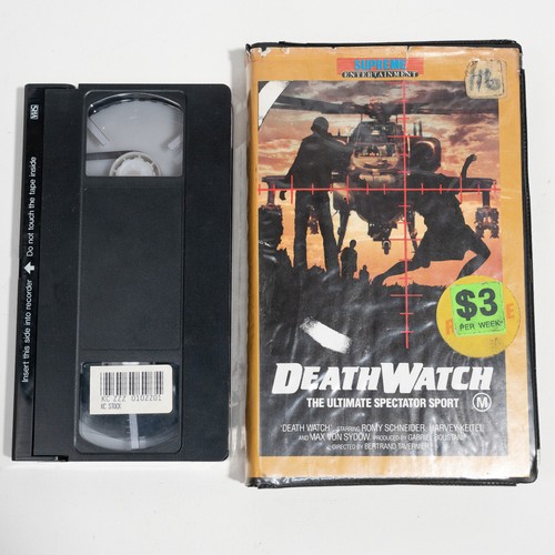Death Watch 1980 VHS Movie Video Tape Ex-Rental - Good Tested! | eBay ...