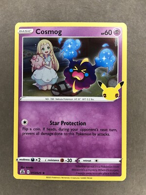 Pokémon TCG Cosmog Celebrations 013/025 Holo Holo Rare | eBay