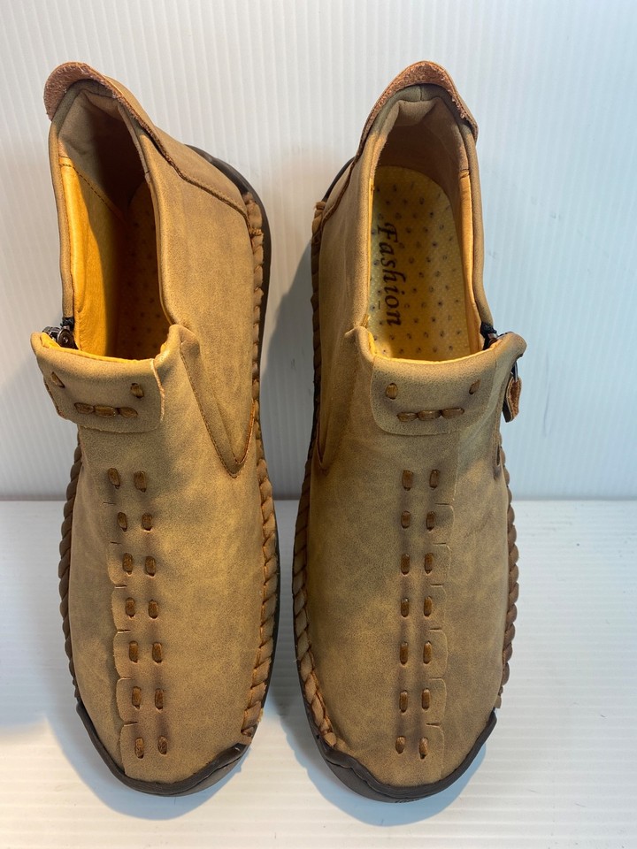 Spor7 ANKLE CHUKKA BOOTS SLIP ON LT. WEIGHT MENS SIZE 48 NEW | eBay