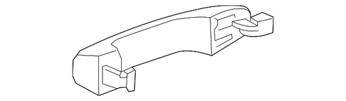 Genuine GM Black Side Exterior Door Handle 22923605 | eBay