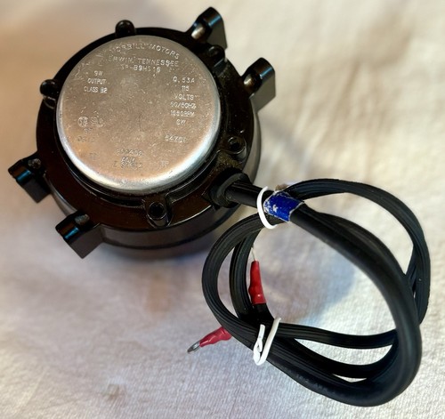 Morrill Motors SP-B9HS16 Evaporator Fan Motor 800402 1550 RPM 115V OEM ...