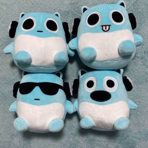 Blue Ham Ham Potetto Sitting Plushie Set of 4 | eBay