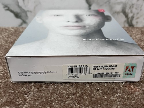 Adobe Photoshop CS6 Upgrade Version for Mac - Disc and Serial Number | eBay