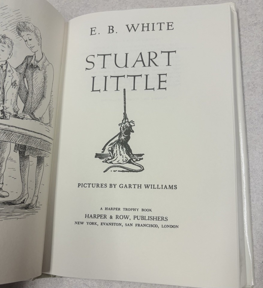 Early Stuart Little By EB WHITE - HC/DJ | eBay