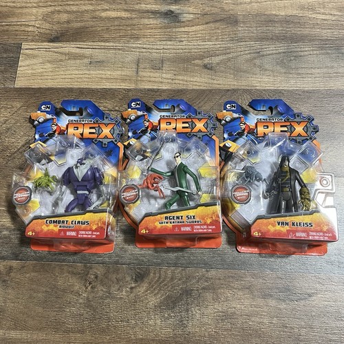 2010 Generator REX Figures Lot Of 3 Cartoon Network Mattell - NEW | eBay