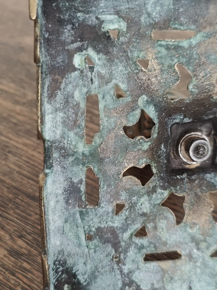 Bronze Hand Candle Holder 19th Century/Bedroom Candelabra/Candles ...