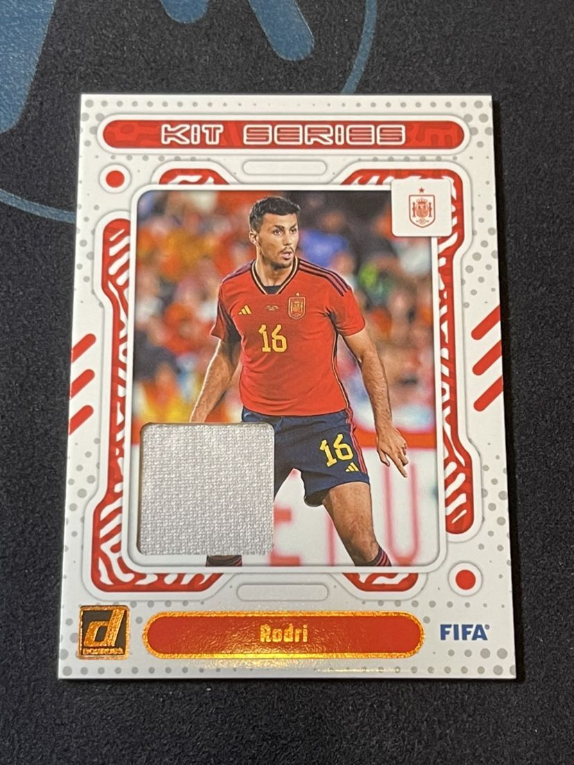 2024 Panini Donruss Spain champion of Europe KSR Rodri kit series | eBay