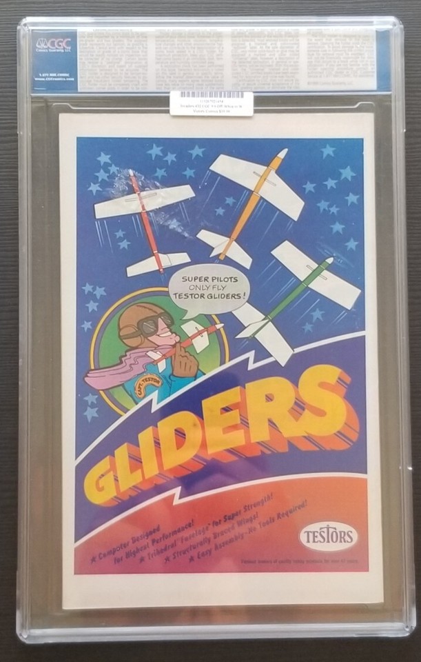 Invaders 32 CGC 9.6 Great Hitler and Thor Jack Kirby cover | eBay