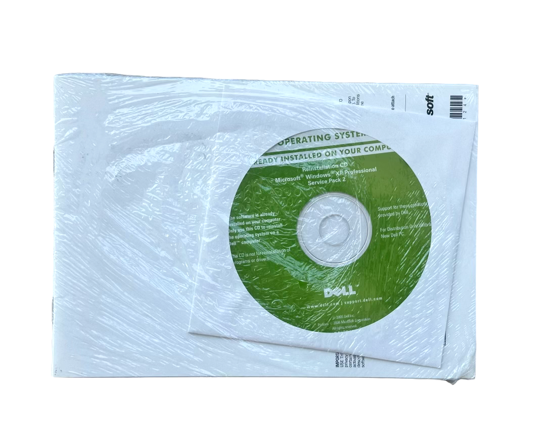Microsoft Windows XP Professional Service Pack 2 Dell Reinstallation CD ...