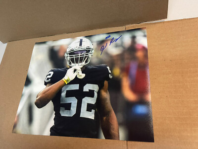 LAS VEGAS RAIDERS DENZEL PERRYMAN #52 SIGNED AUTOGRAPHED 8X10 PHOTO ...