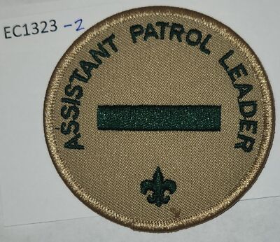 Boy Scout Assistant Patrol Leader Position Patch | eBay
