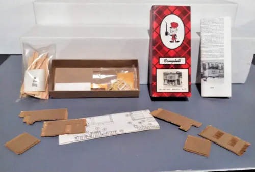 HO Vintage Campbell Scale Models Wood Craftsman Kit 424 Kiowa Tower | eBay