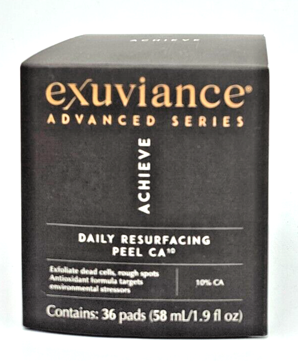 Exuviance Advanced Series Achieve Daily Resurfacing Peel 10 Ca 36 Pads ...
