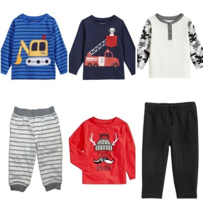 Baby Boys First Impressions Clothes Set of 6 Pants Shirts Outfits Size ...