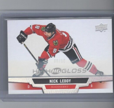 2013 2013-14 UPPER DECK SERIES TWO NICK LEDDY HIGH GLOSS 06/10 329 ...