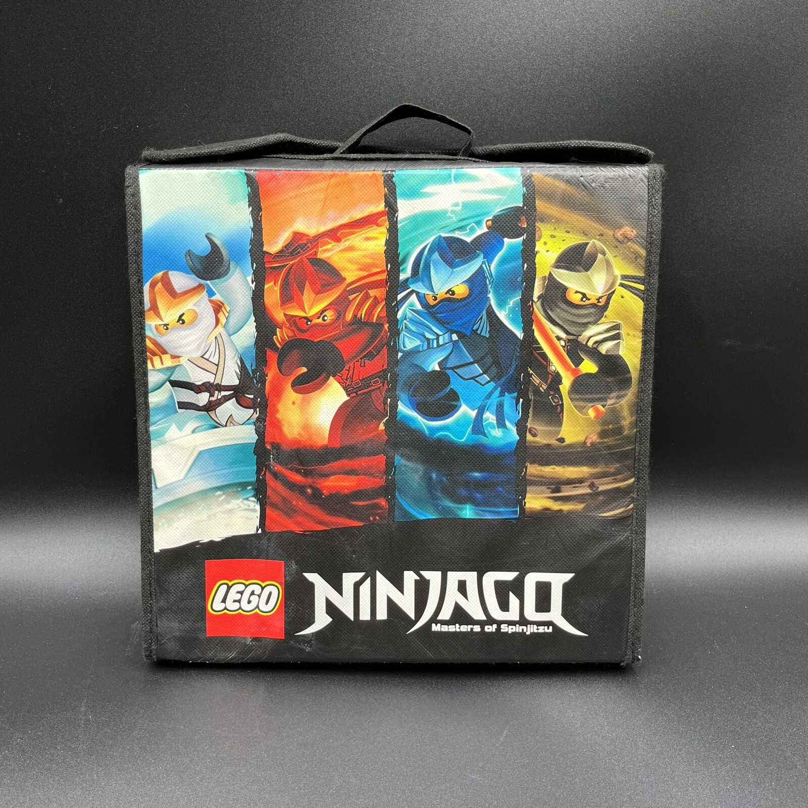 Lego Ninjago Masters Of Spinjitzu Battle Arena Storage Case Carrying ...