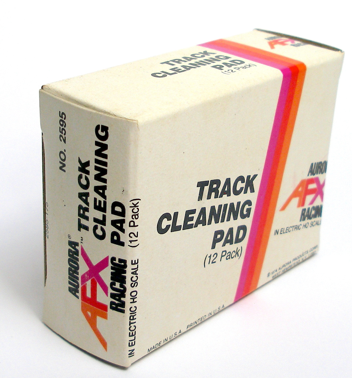 6Boxes 72Packs 1974 Aurora AFX T-Jet Slot Car TRACK CLEANING PAD #2595 ...