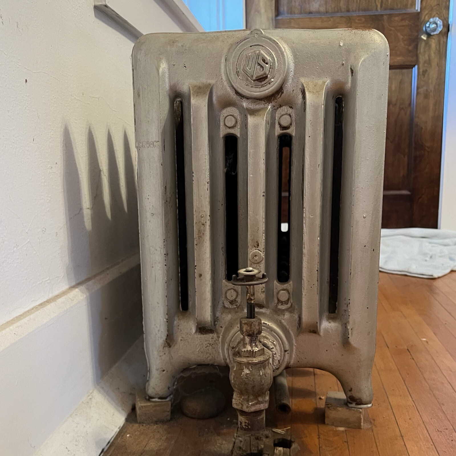 Antique Cast Iron Radiator Bench Height 20 Tall 22 Wide From A 1910 ...