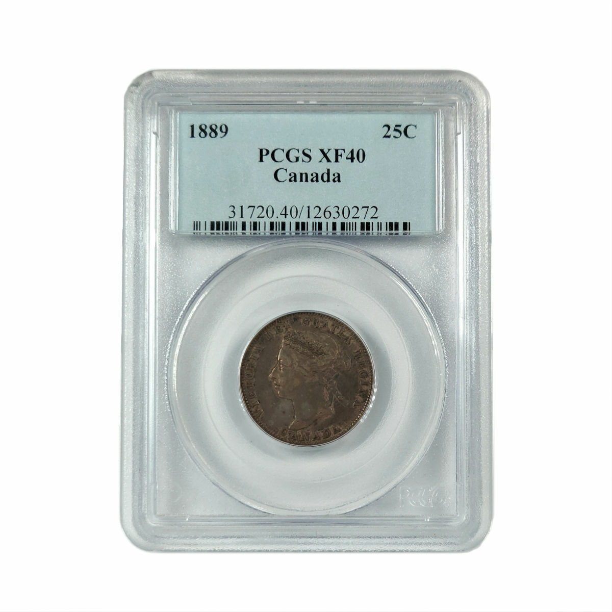 1889 Canada 25 cent coin - PCGS XF40 | eBay