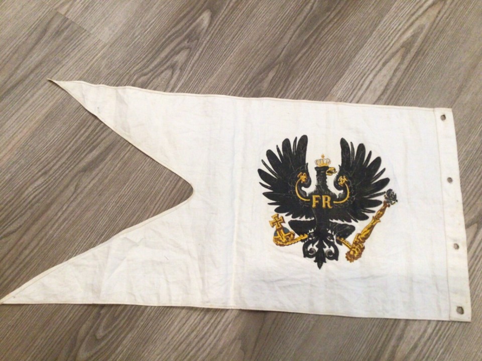 Original WWI Prussian German Uhlan Cavalry Flag for Lance | eBay