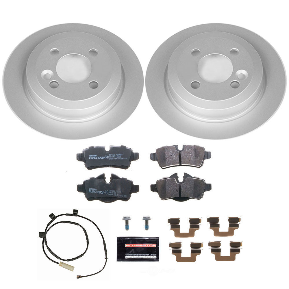 Disc Brake Kit Euro-Stop ESK6331 fits 11-15 Mini Cooper for sale online ...
