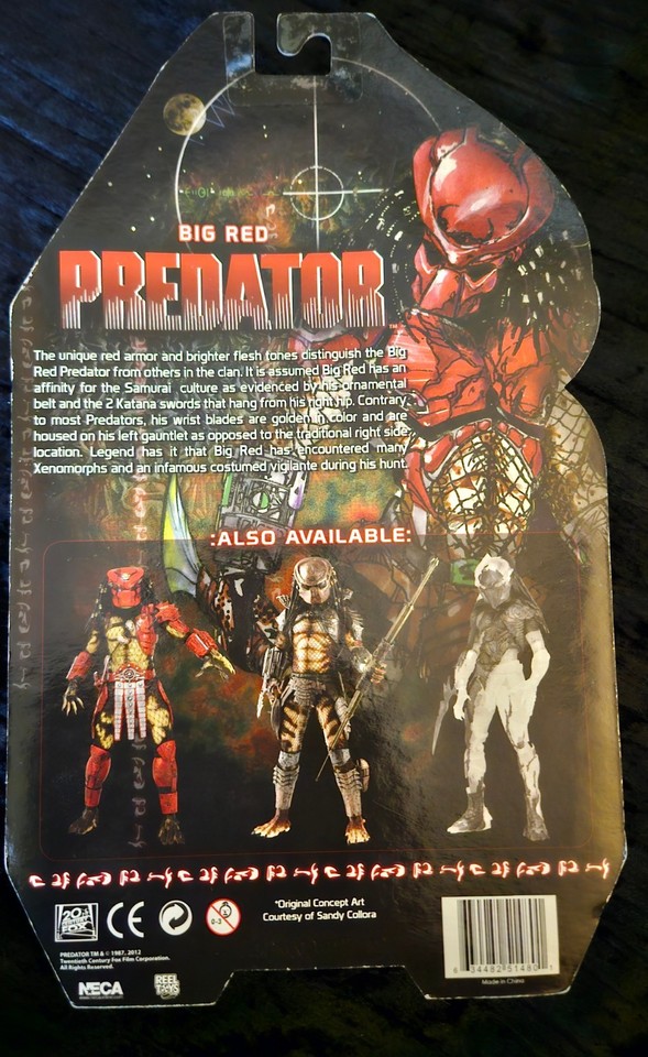 🔥NECA Predator Big Red Predator🔥7" Figure, New Sealed 100% Authentic | eBay