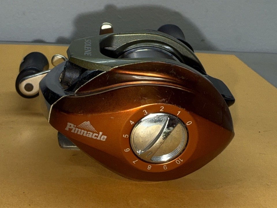 Fishing Reel Pinnacle Solene Bait Cast SLP10 (7-bearings). 6.2:1 Ratio ...