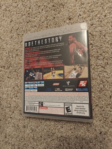 NBA 2K16 (SONY PLAYSTATION 3, PS3, 2015) Steph Curry Golden State, Mint ...