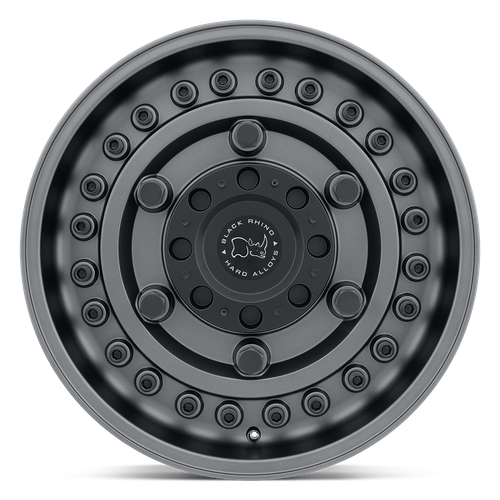 Set 4 Black Rhino Armory 16x8 6x130 Gun Black Wheels 16" 38mm Sprinter ...