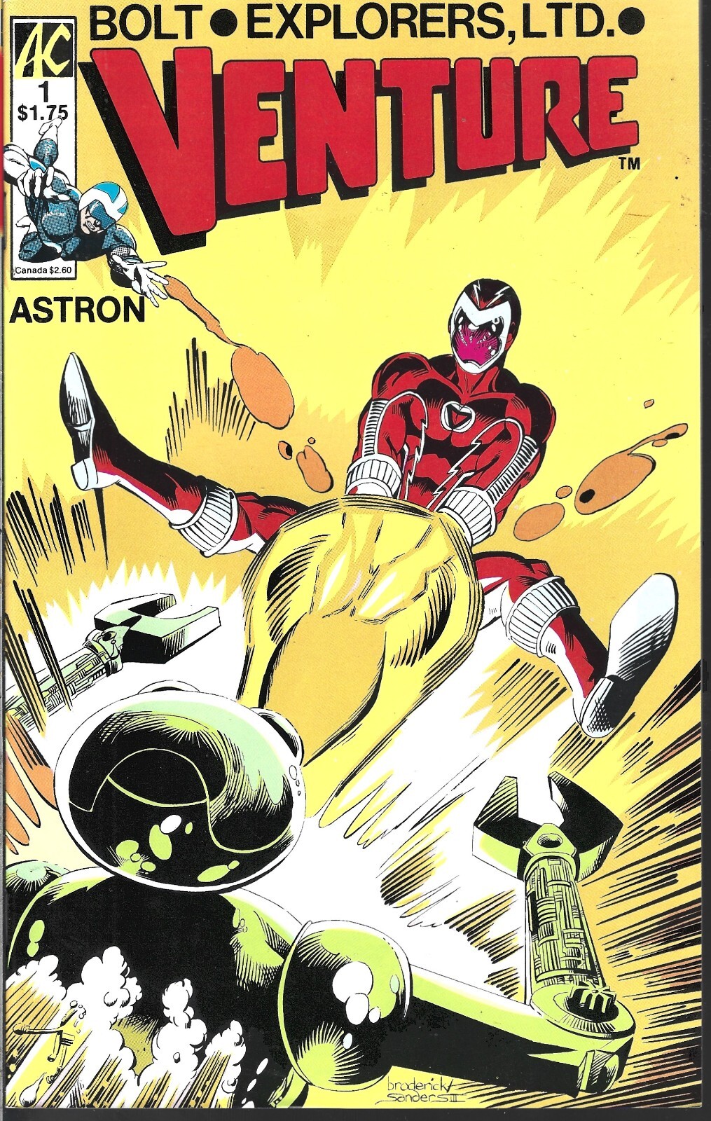 VENTURE #1 (VF+) COPPER AGE AC AMERICOMICS, BOLT, EXPLORERS LTD | eBay