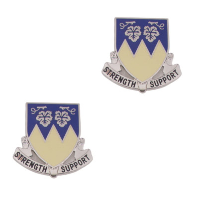 GENUINE U.S. Army Crest: 13th Support Battalion- Motto: Strength ...