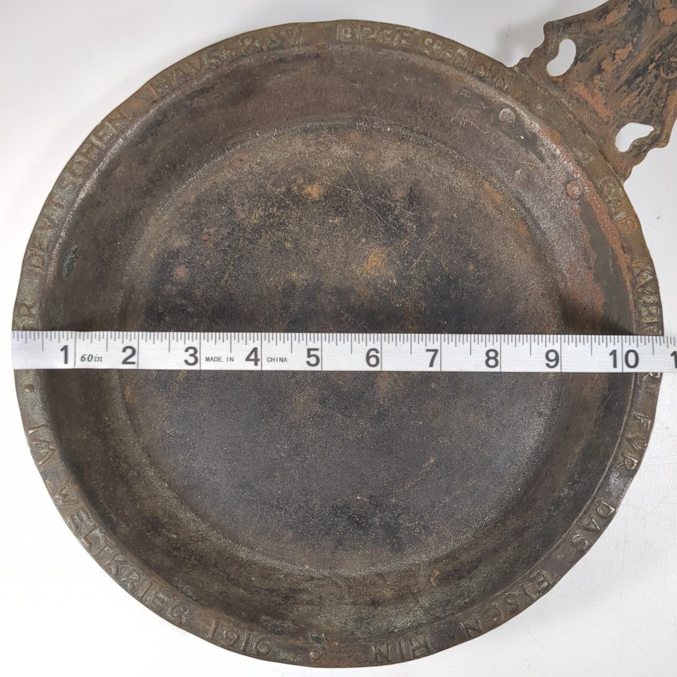 Antique 1916 WW1 Military German Copper For Steel War Effort Metal ...