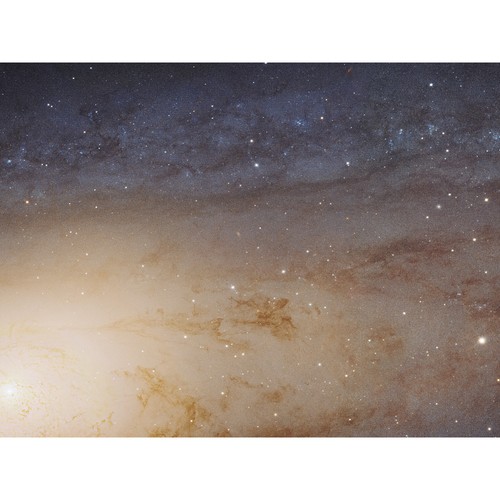 Hubble Space Telescope M31 Phat Mosaic Andromeda Galaxy Art Poster ...