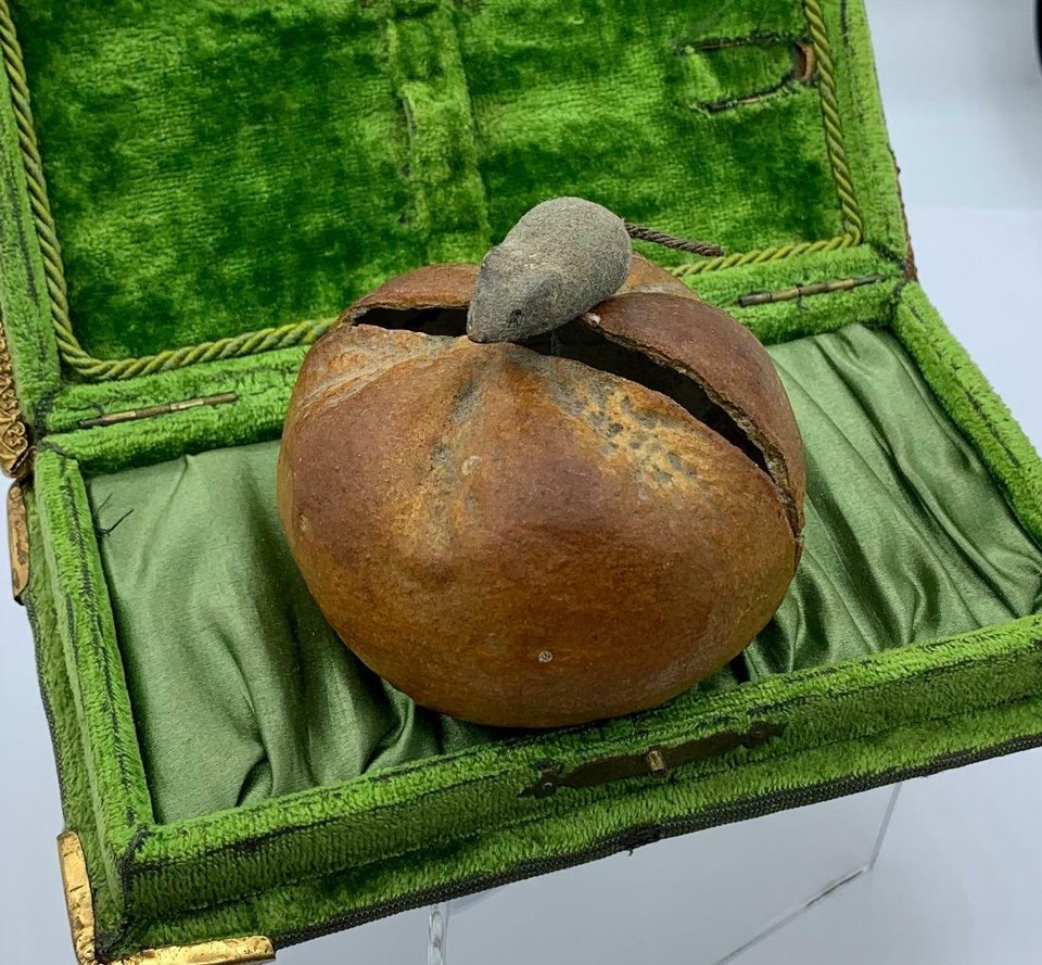 German Mouse and Bun Mechanical Candy Container Original Antique Rare ...