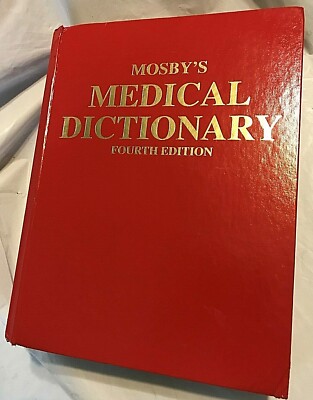 Mosby's MEDICAL DICTIONARY 1993 Fourth Edition First Print Color ...