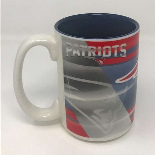 New England Patriots NFL Football Campfire Coffee Tea Large 15 oz. Mug ...
