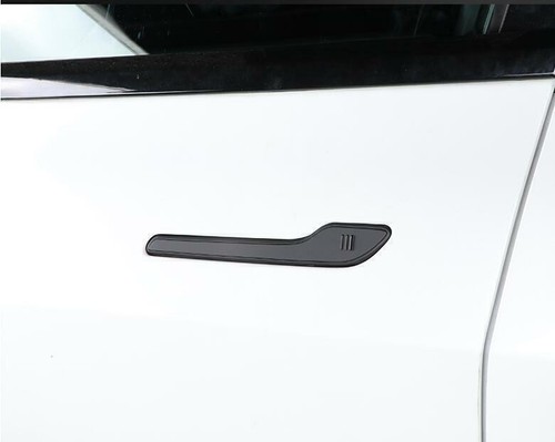 Fit For Tesla Model 3 2017-2021 Matt Black Exterior Side Door Handle ...