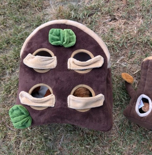 Unipak Plush Mountain Forest Woodland Animal Backpack with Treehouse 6 ...